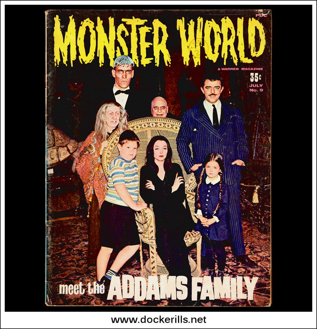 Monster World Magazine No. 9, July, 1967. Horror Magazine. U.S. Editio ...