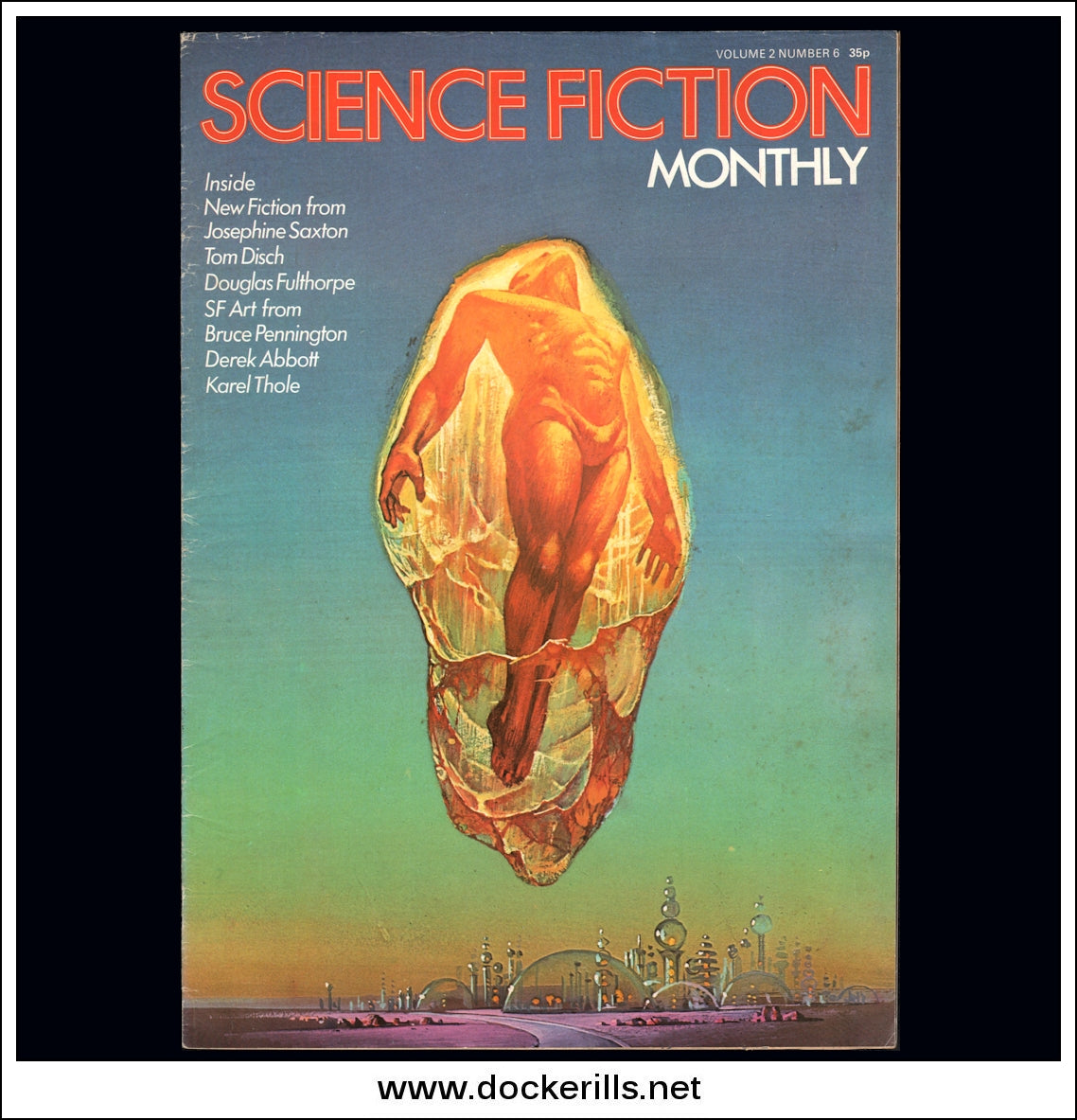 Science Fiction Monthly Magazine Vol. 2, No. 6, June 1975. – Dockerills