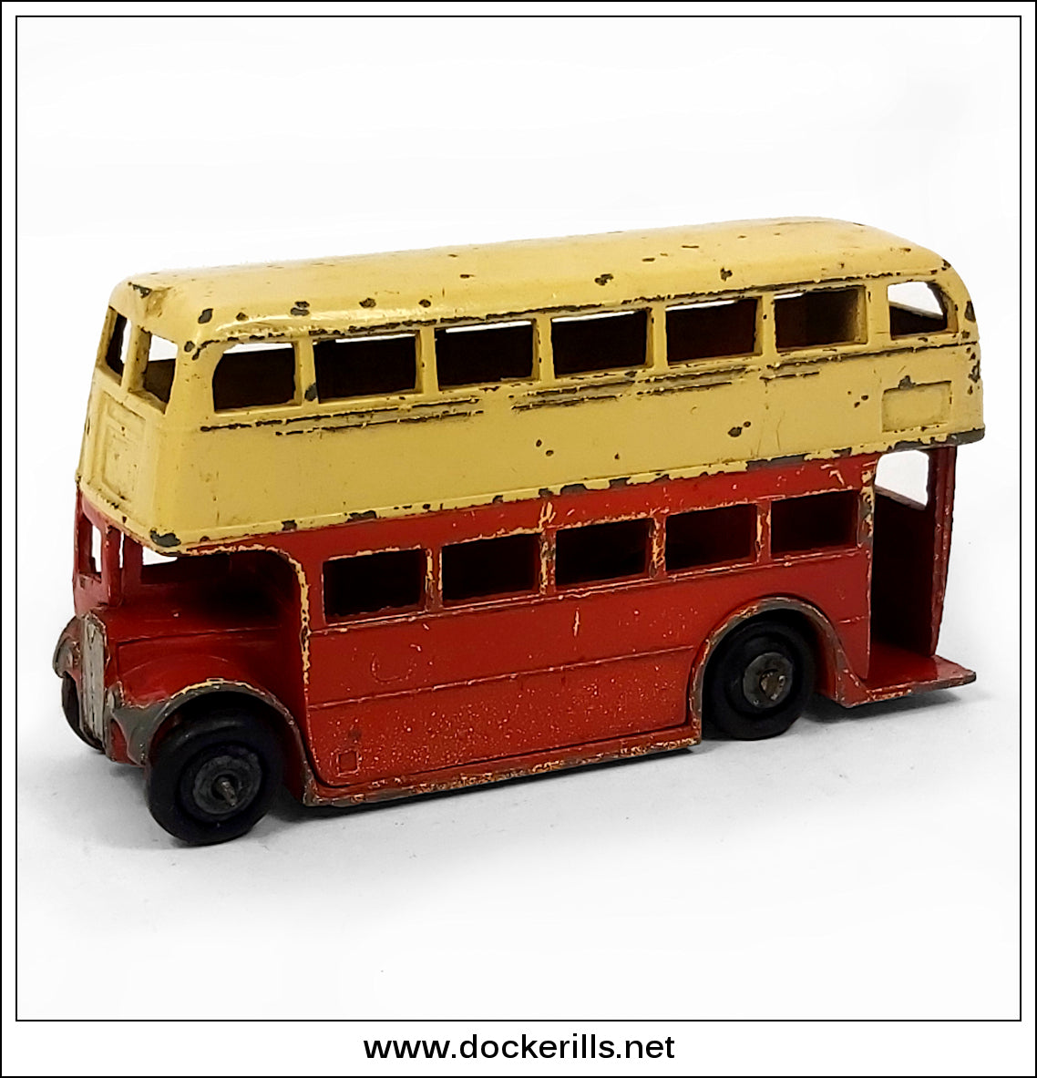 Dinky Toys 29c Double Decker Bus. Meccano. FOR RESTORATION. – Dockerills