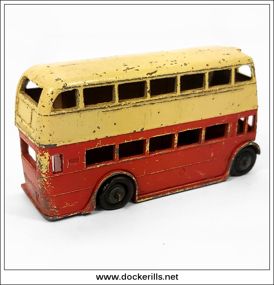 Dinky Toys 29c Double Decker Bus. Meccano. FOR RESTORATION. – Dockerills