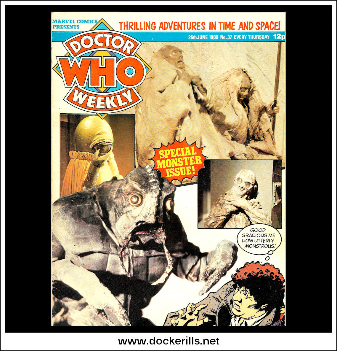Dr Who Weekly Magazine No.37, 1980. – Dockerills