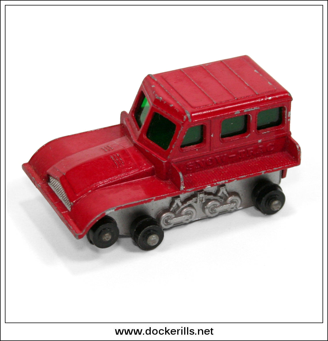 Matchbox 1-75 No. 35b, Snow Trac, 1965-70. FOR RESTORATION. – Dockerills