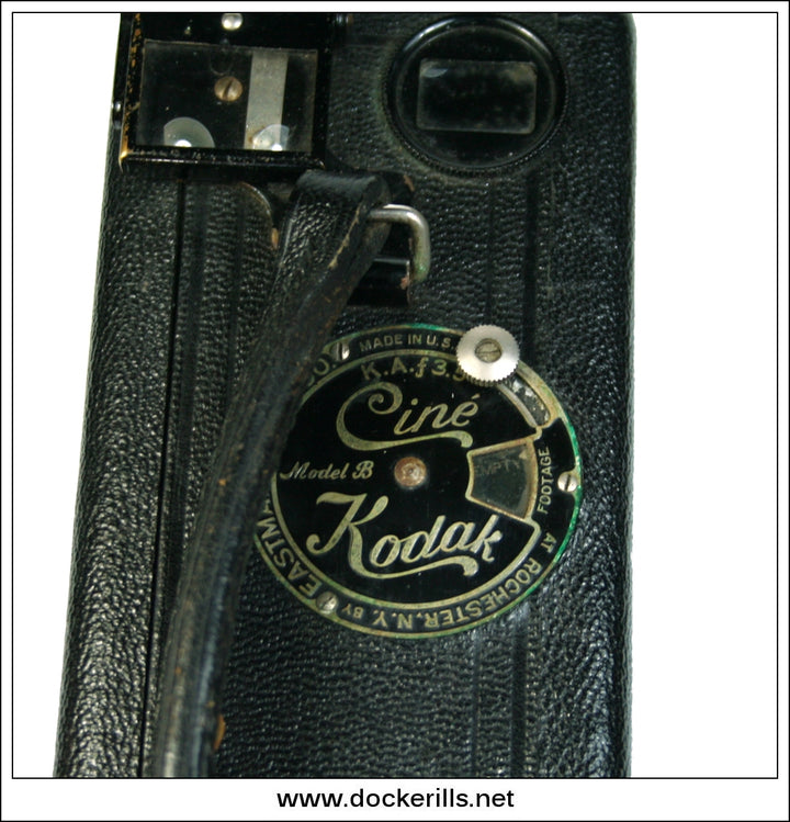 Vintage Kodak Cine Model B Clockwork / Wind-Up Cine Movie Camera. With ...