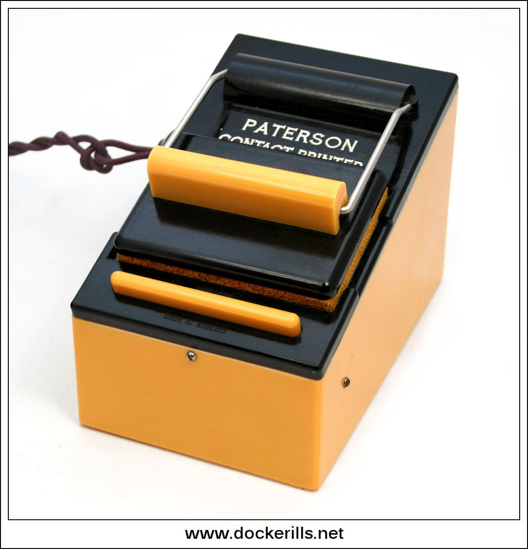 Vintage Paterson Contact Printer And Safelight. – Dockerills