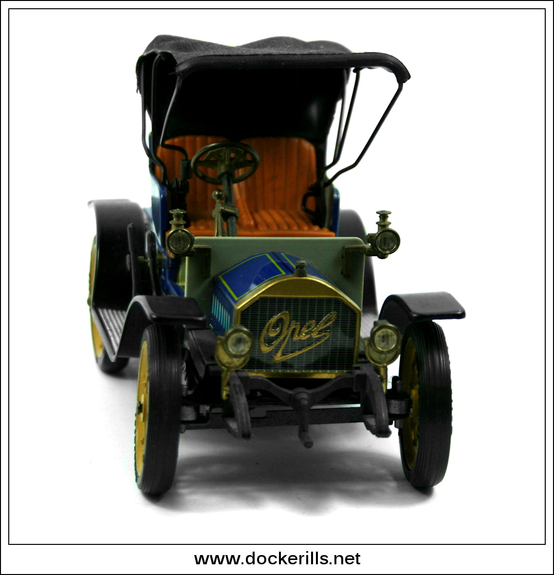1909 Opel Doktor-Wagen Oldtimer Car. Vintage Tin Plate Clockwork Toy ...