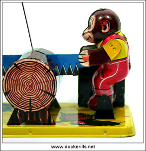 swinging monkey toy