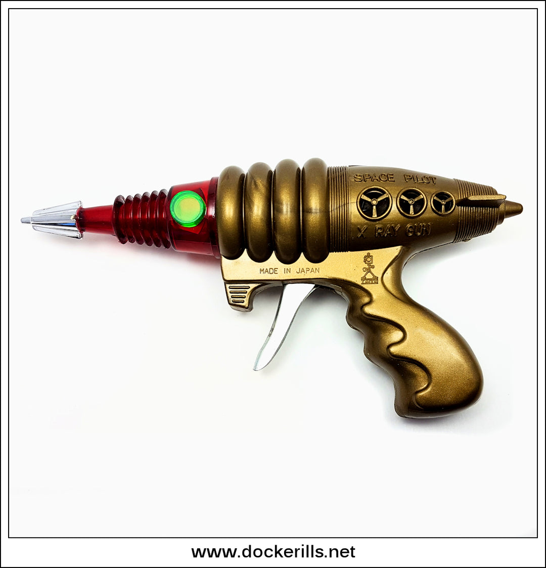 Vintage Space Pilot X Ray Gun. Yoshiya, Japan. Sparking Space Gun. 196 ...